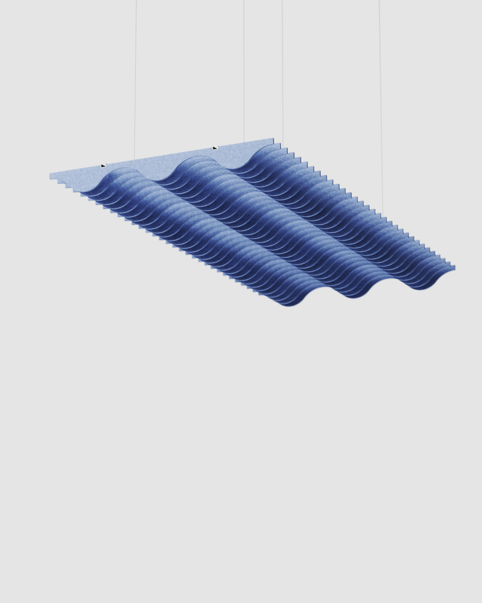 Ceiling Baffles - Straight Wave